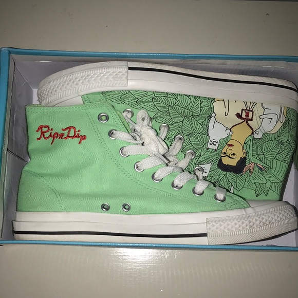 Converse | Shoes | Hightop Ripndip Converse | Poshmark